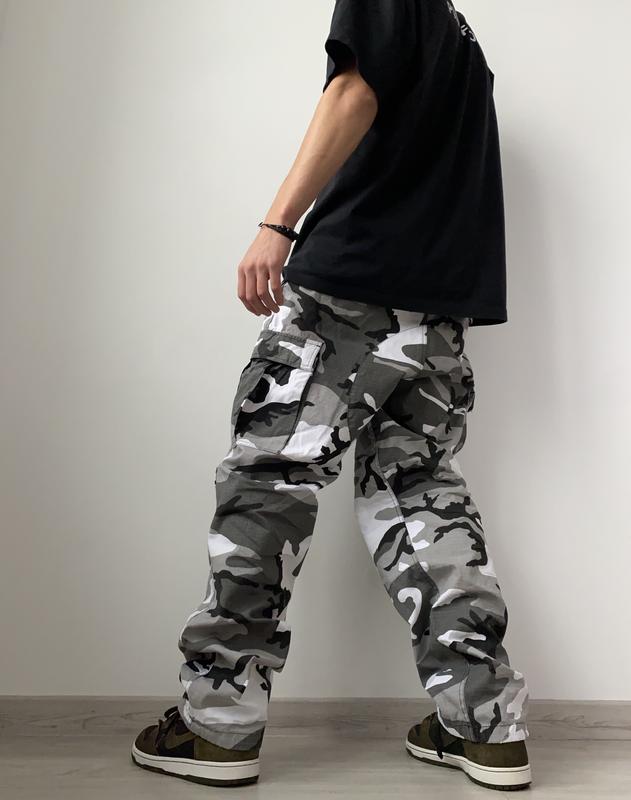 Чоловічі тактичні камуфляжні карго штани carhartt cargo pants vintage ...