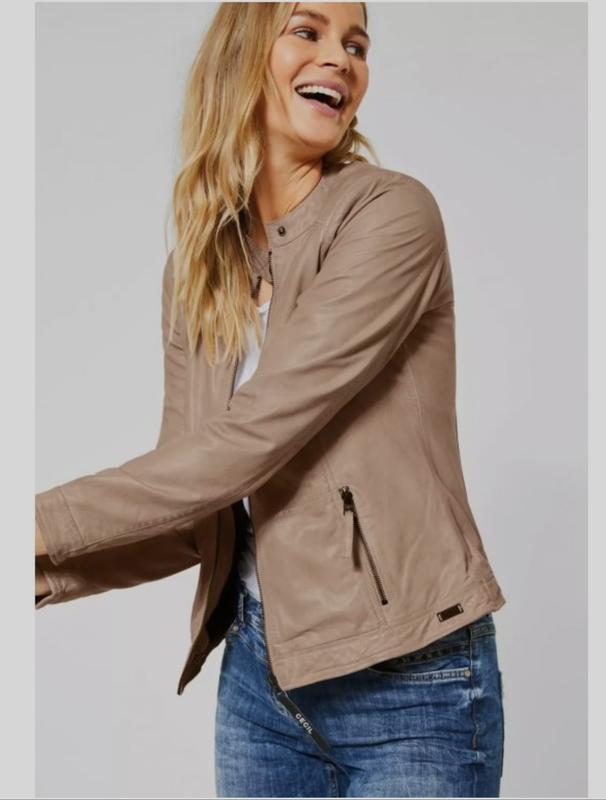 Шкіряна куртка cecil germany — ціна 2465 грн у каталозі Куртки Купити ...