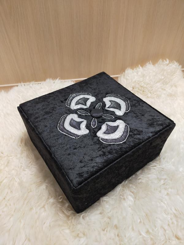 Шкатулка скриня з велюра — ціна 430 грн у каталозі Скриньки Купити товари для дому та побуту за