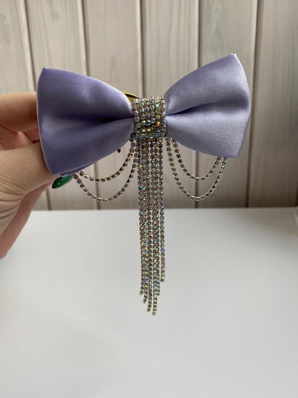 Заколка бантик ручної роботи — цена 350 грн в каталоге Другие аксессуары Купить аксессуары по