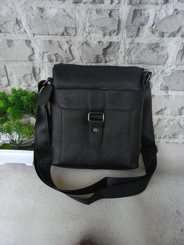 В наявності чоловіча шкіряна сумка — цена 1268 грн в каталоге Сумки Купить аксессуары по