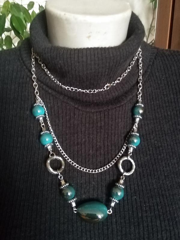 Стильное колье испания — ціна 180 грн у каталозі Кольє і намиста Купити аксесуари за доступною