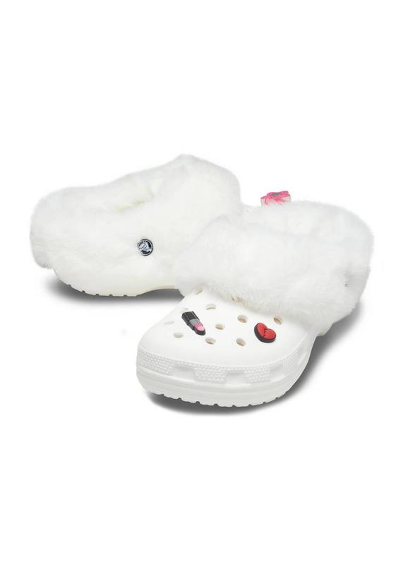 Женские сабо с мехом crocs — ціна 2178 грн у каталозі Сабо Купити ...