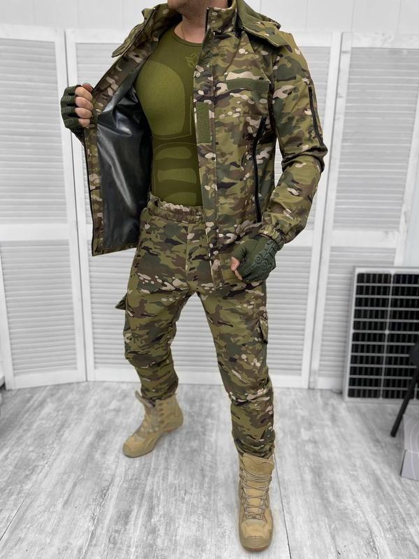 💛💙наложка! зимовий тактичний костюм мультикам на мембрані омни хит ...