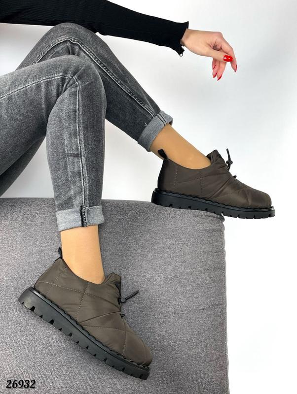 Зимові лофери дутики — цена 1850 грн в каталоге Дутики Купить женские вещи по доступной цене на