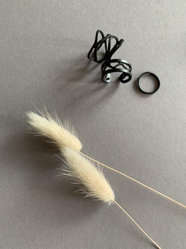 Набор черных колец — ціна 70 грн у каталозі Кільця і персні Купити аксесуари за доступною ціною