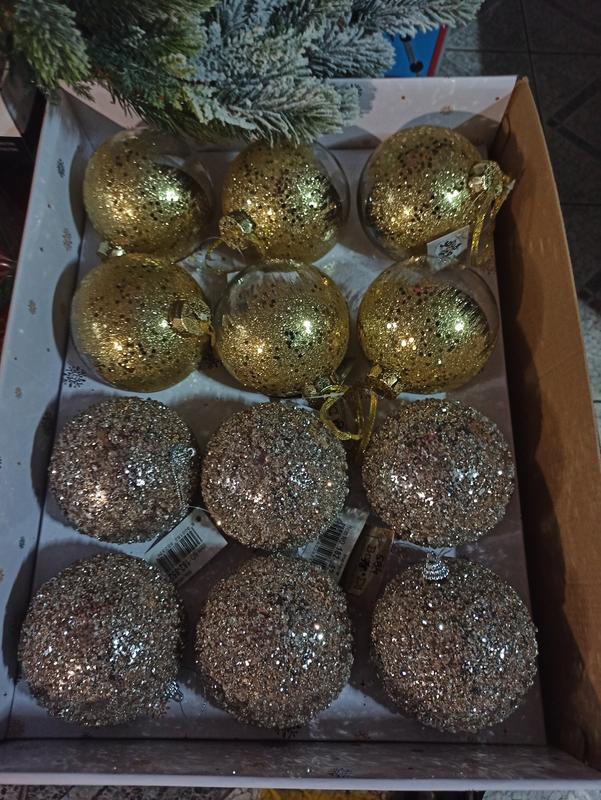 Кулі декоративні новий рік на ялинку прикраси — ціна 75 грн у каталозі Аксесуари Купити товари