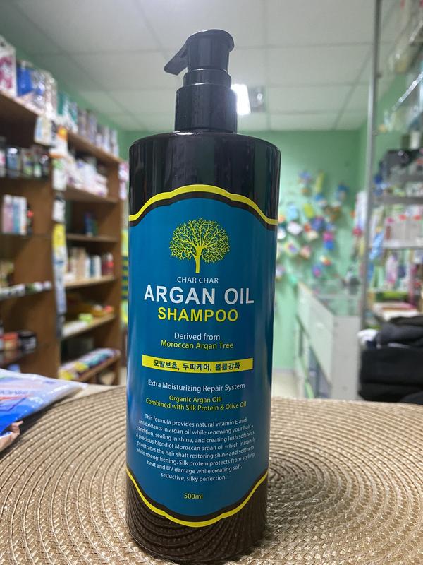 Шампунь з аргановою оією char char argan oil shampoo, 500 мл — цена 351 ...