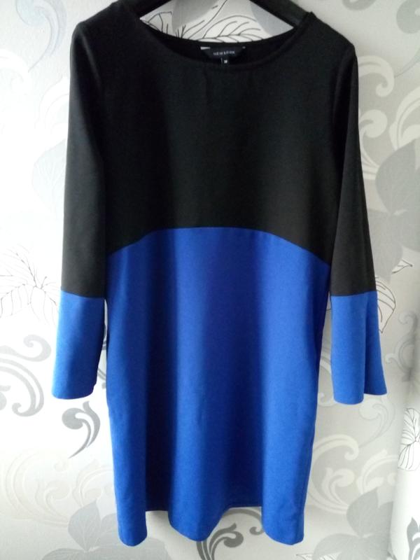 Черное синее короткое платье new look. — цена 150 грн в каталоге ...