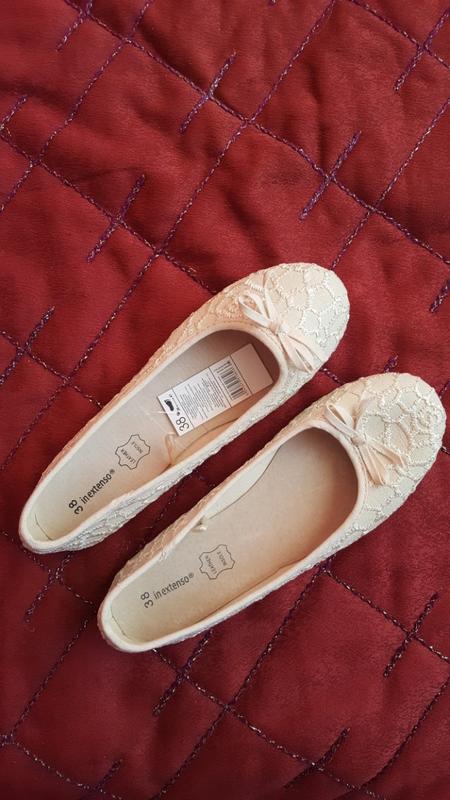 Стильні весільні балетки нарядні — ціна 220 грн у каталозі Туфлі Купити жіночі речі за доступною