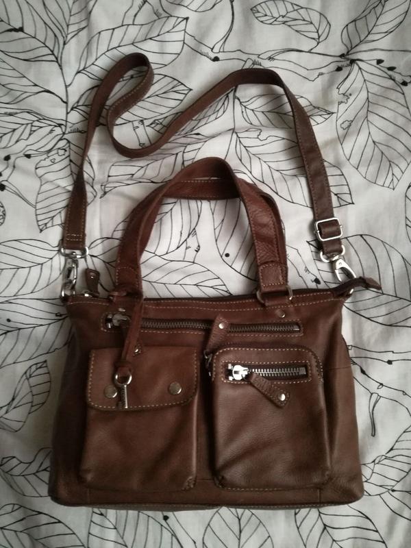 Шкіряна сумка Fossil — ціна 1480 грн у каталозі Сумки Купити аксесуари за доступною ціною на