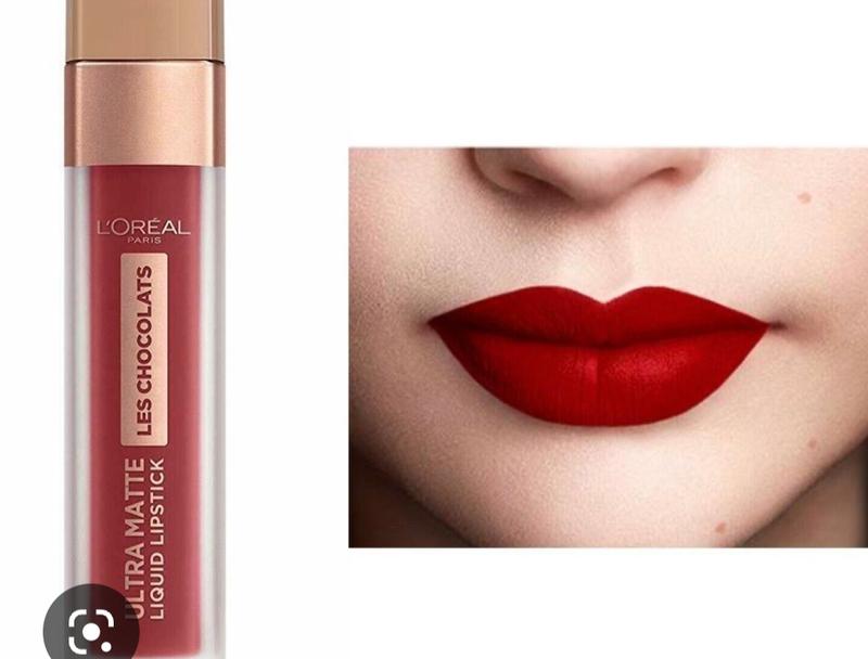 Loreal ultra matte les chocolats стойкая жидкая помада для губ — цена ...