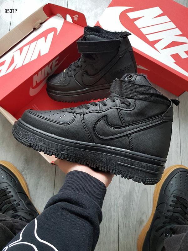 Кроссовки мужские зимние с мехом найк гор текс, nike gore-tex high ...