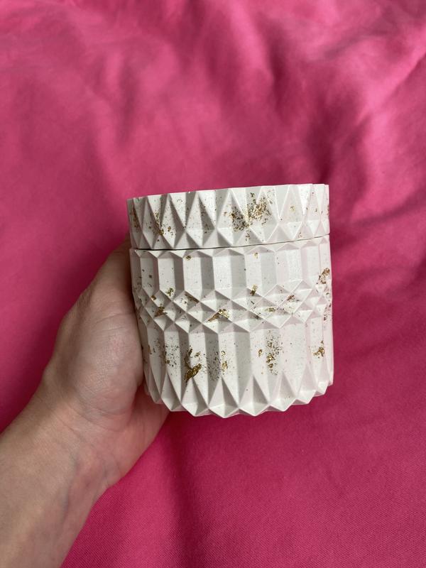 Шкатулка скринька з гіпсу — цена 90 грн в каталоге Вазы Купить товары для дома и быта по