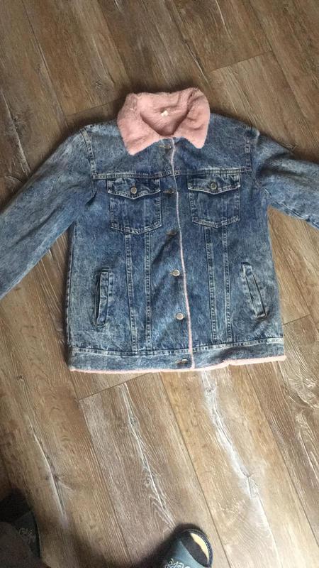 Куртка джинсова зимова — цена 450 грн в каталоге Куртки Купить женские вещи по доступной цене на