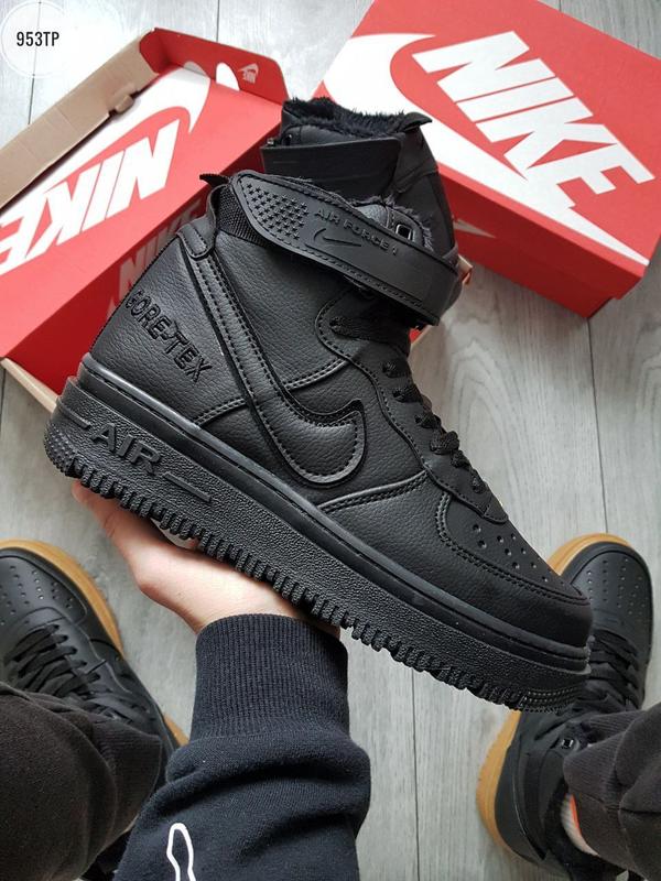 Чоловічі кросівки nike air force 1 gore tex з хутром зимние высокие ...