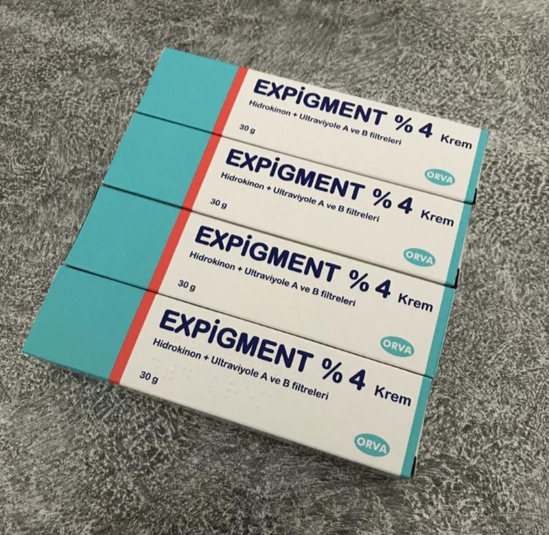Expigment 4% гідрохінон (оригінал) крем від пігментації. — цена 210 грн ...