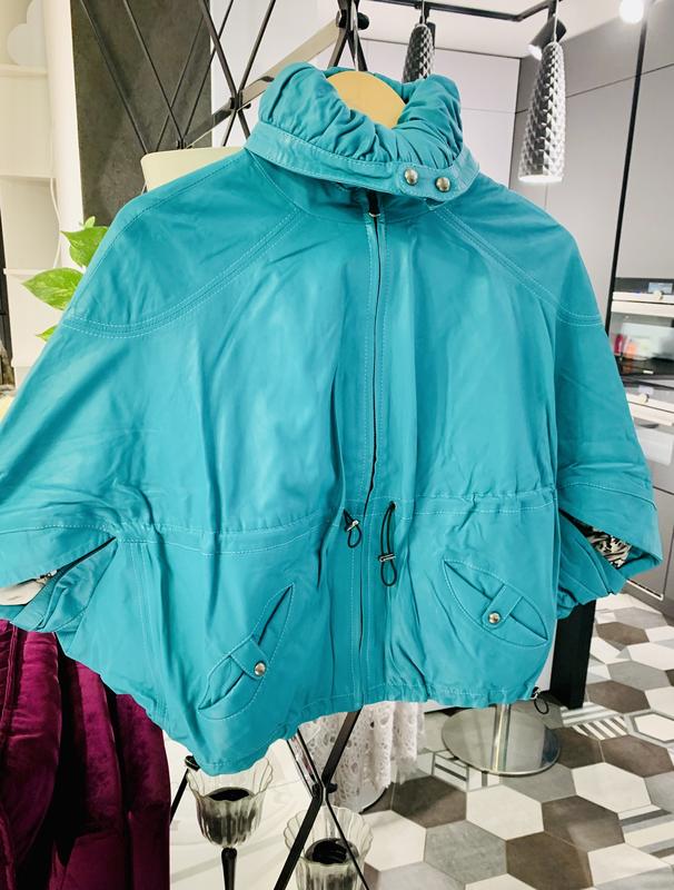 Шкіряна нова куртка розлітайка — ціна 800 грн у каталозі Куртки Купити жіночі речі за доступною