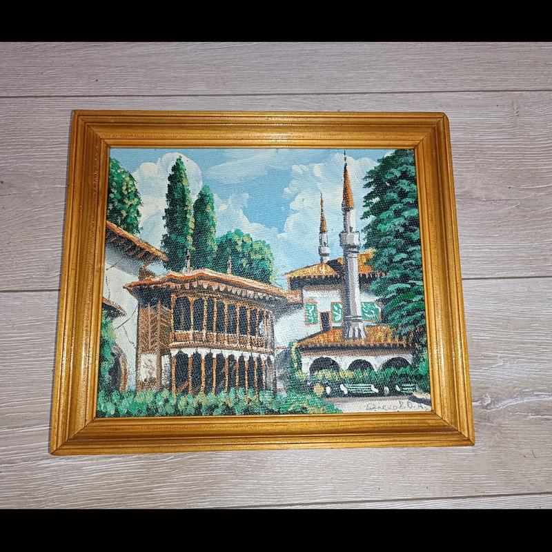 Картина маслом бахчисарай — цена 850 грн в каталоге Картины Купить товары для дома и быта по