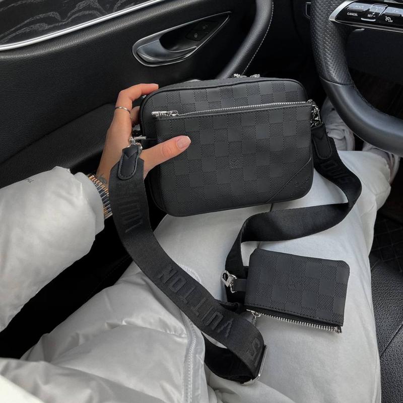 Стильная мужская сумка люкс в стиле louis vuitton lv crossbag ...
