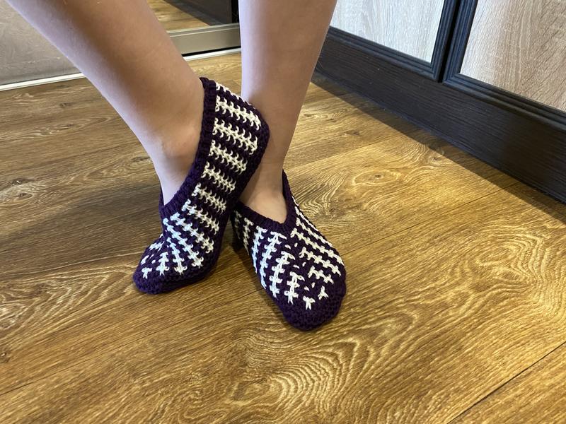 Вязаные следки — ціна 85 грн у каталозі Капці Купити жіночі речі за доступною ціною на Шафі