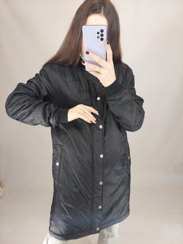 Удлинённый бомбер — ціна 360 грн у каталозі Куртки Купити жіночі речі за доступною ціною на Шафі