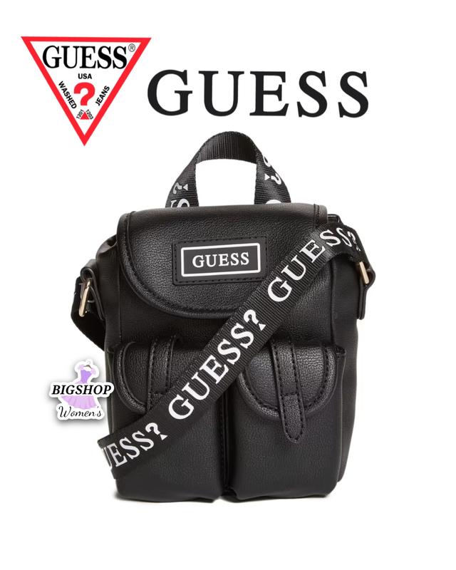 Міні сумка рюкзак guess оригінал нова з біркою логотип на ремішку 2022 ...