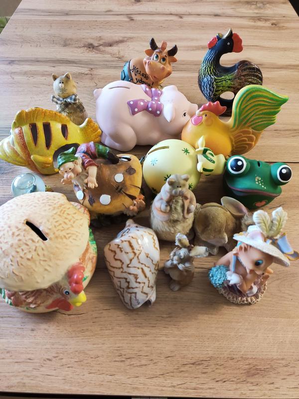 Статуетки та скарбнички всього 15 шт — ціна 50 грн у каталозі Статуетки Купити товари для дому