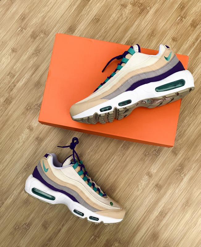 Оригинал nike air max 95 se beige оригинальные кроссовки найк аир макс ...