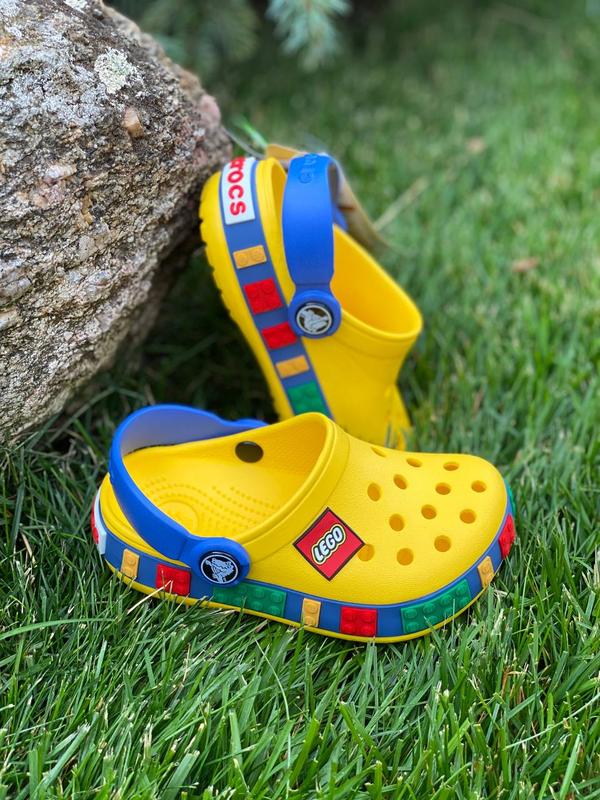 Кроксы детские желтые crocs lego крокси жовті на хлопчика — ціна 1299 ...