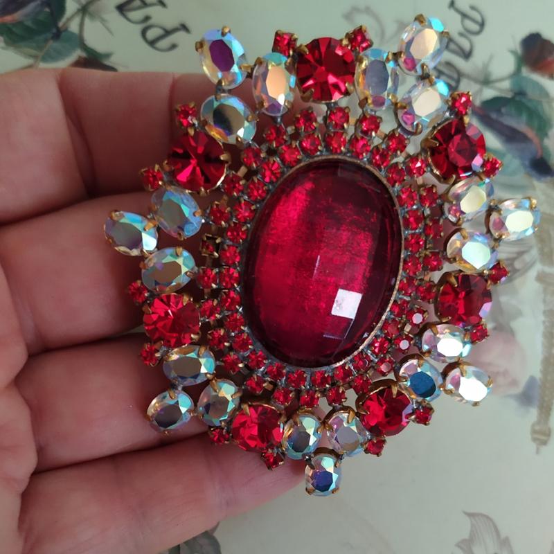 Вінтажна брошка чехія — ціна 945 грн у каталозі Брошки Купити аксесуари за доступною ціною на