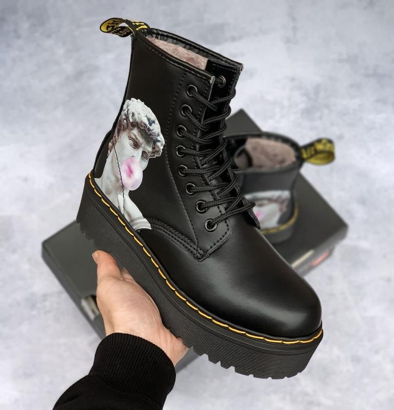 Зимові жіночі ботінки dr.martens jadon доктор мартинс — цена 1700 грн в ...