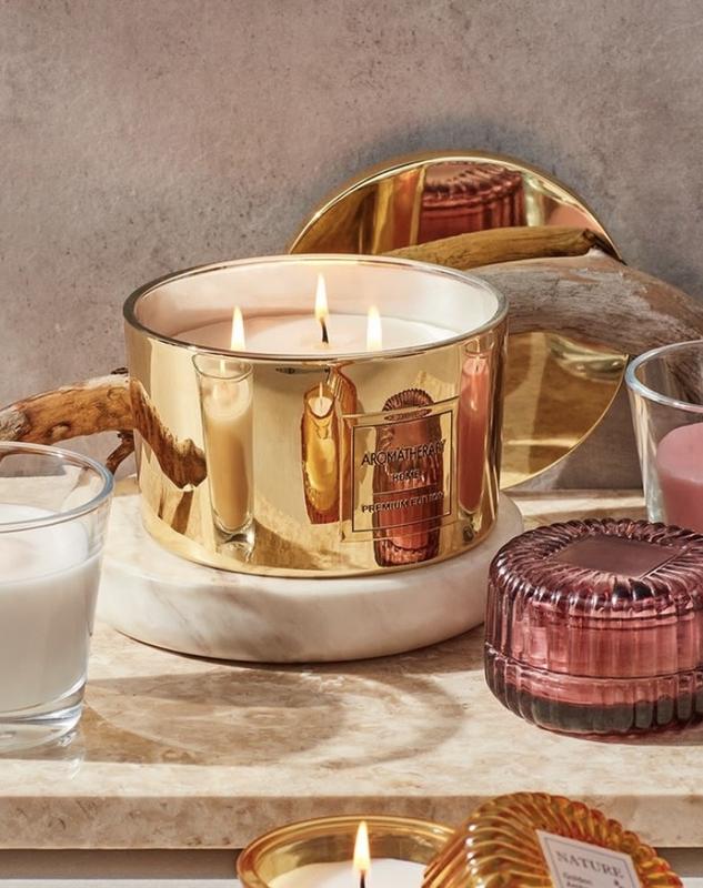 1 кг свеча ароматическая парфюмированная aromatherapy home premium ...