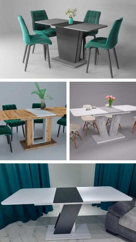 Стіл розсувний обідній кухонний — ціна 4290 грн у каталозі Столи Купити