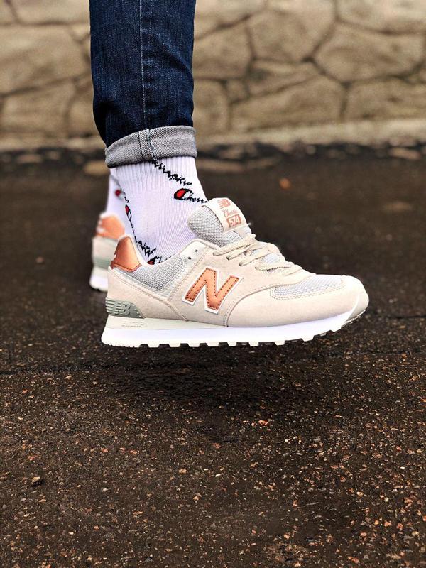 Женские кроссовки new balance 574 нью беленс — ціна 1750 грн у каталозі ...