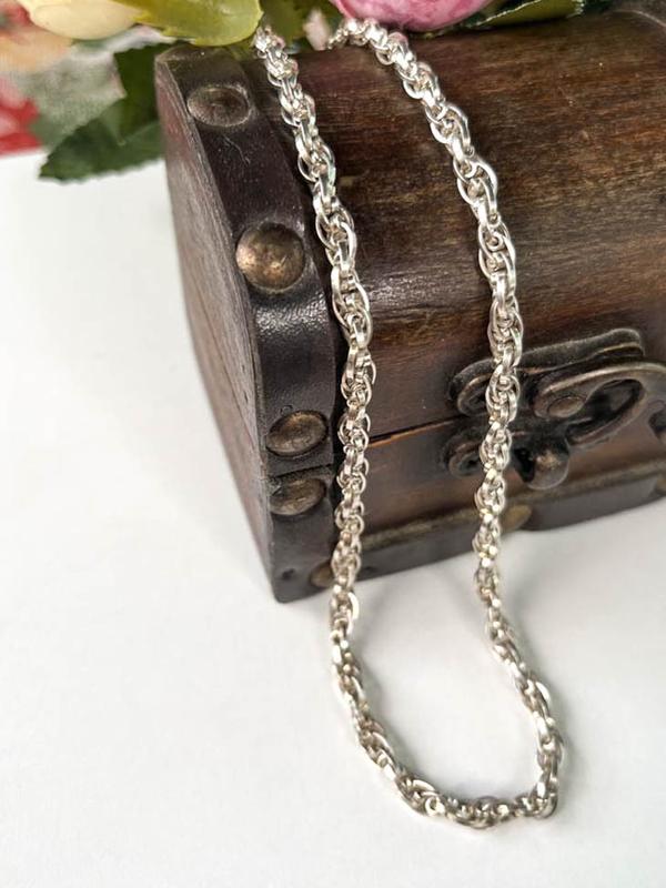 Срібний ланцюг чоловічий 925 проба 50 см — ціна 2840 грн у каталозі Ланцюжки Купити аксесуари