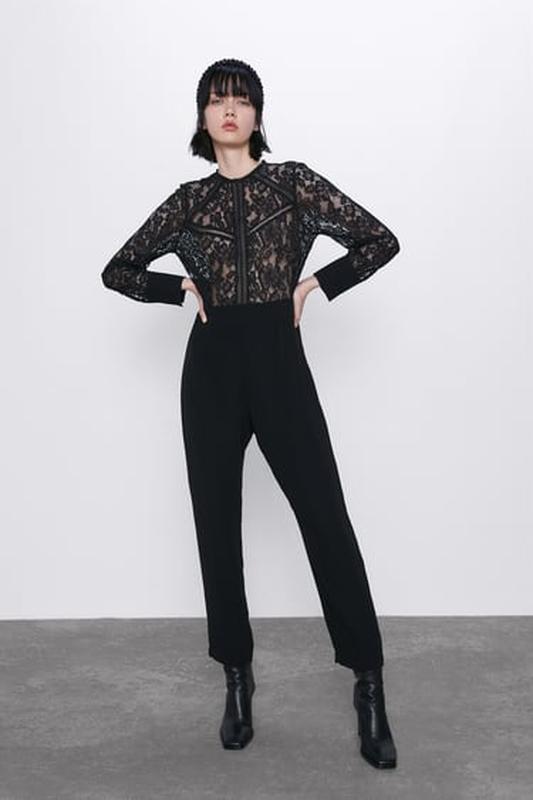 Классический комбинезон качественный пошив с официального сайта zara в ...