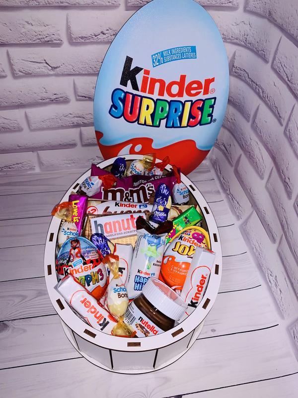 Kinder Surprise с наполнением и Nutella — цена 905 грн в каталоге Сувениры Купить товары для