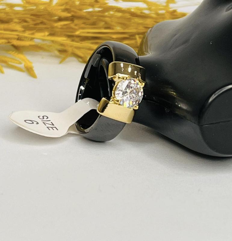 Каблучка кераміка та позолота — ціна 450 грн у каталозі Кільця і персні Купити аксесуари за