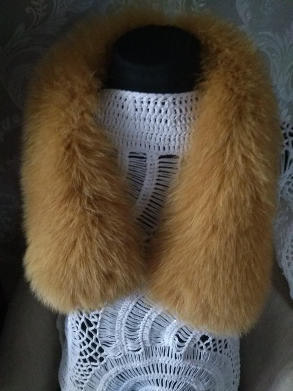 Опушка на капюшон воротник песец — цена 200 грн в каталоге Другие аксессуары Купить аксессуары