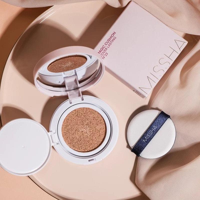 Кушон матирующий со стойким покрытием missha magic cushion cover ...