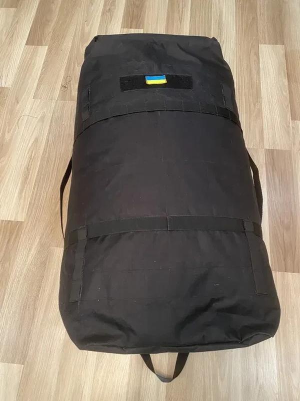 Армейская большая сумка баул / рюкзак на 130 л. - черная — цена 2250 ...