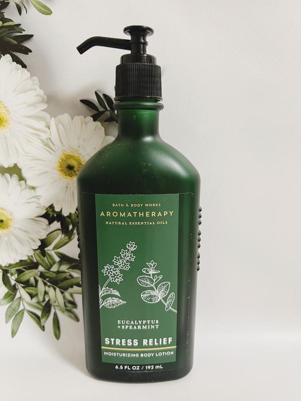 aromatherapy stress relief eucalyptus spearmint bath and body works Bath And Body Works 390