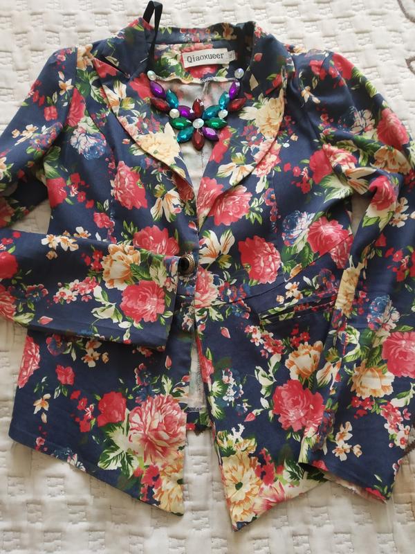 Джинсовий піджак — ціна 170 грн у каталозі Піджаки і жакети Купити жіночі речі за доступною