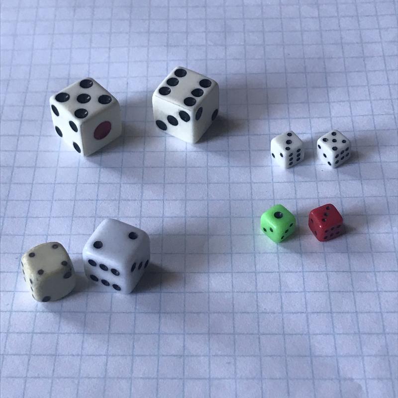 Игральные кубики , кости , зарики — цена 50 грн в каталоге Настольные ...