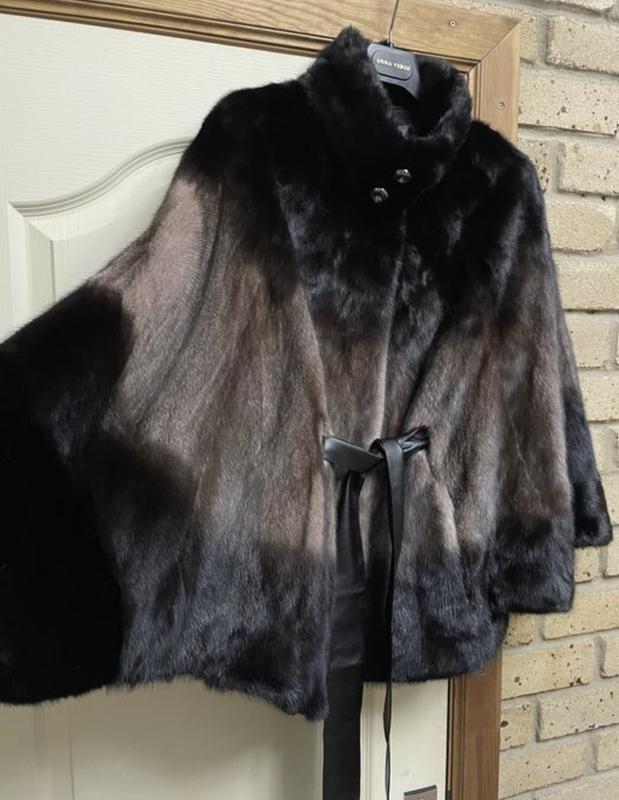 Норковая шуба летучая мышь — ціна 26000 грн у каталозі Шуби Купити