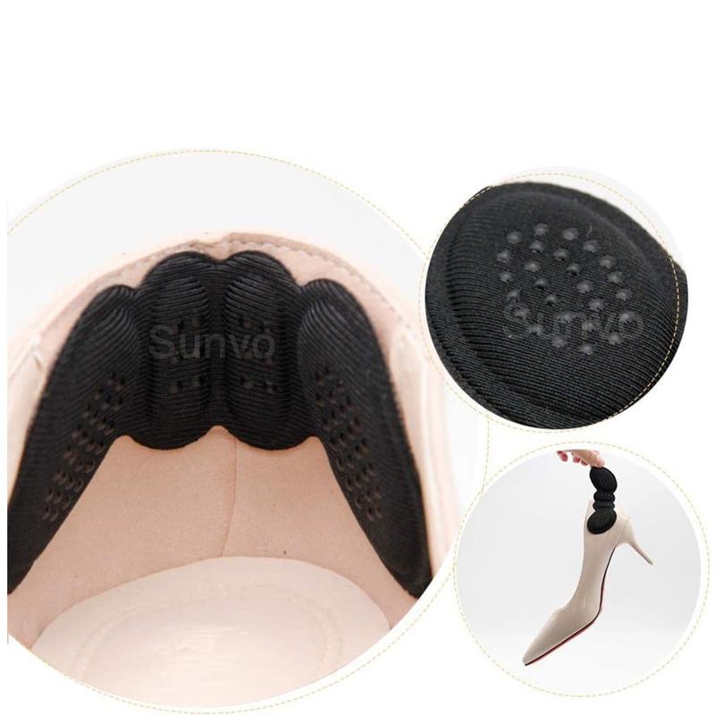 Накладки на обувь от натирания пяток (insoles2butterflyblack) черный ...