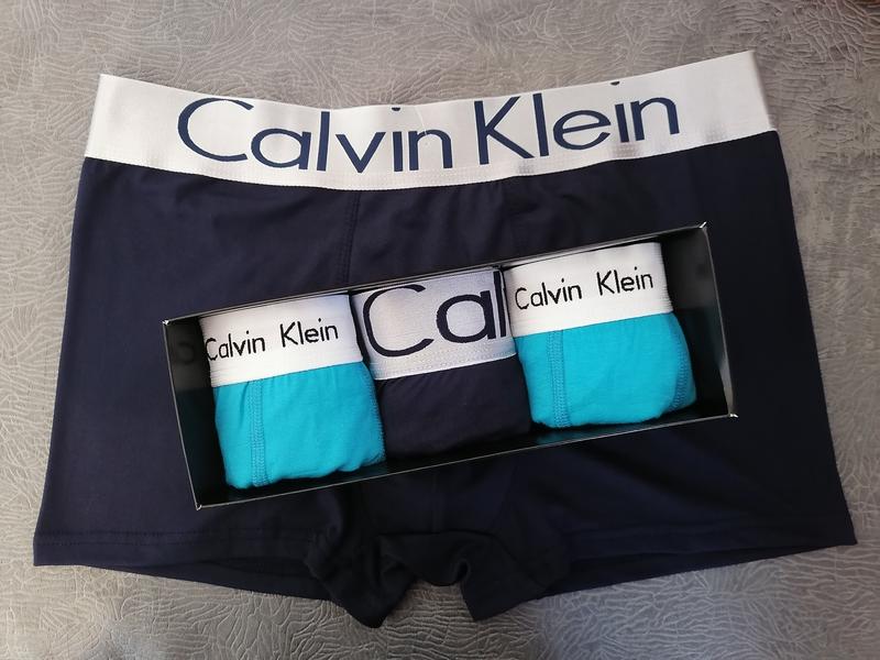 Комплект набор мужских трусов кельвин кляйн Ck Calvin Klein 3 шт