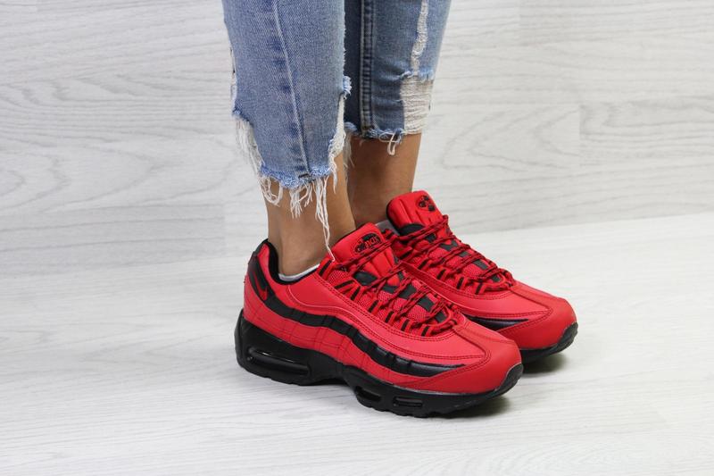 Кроссовки женские nike 95 зимние на меху стильные качественные ...