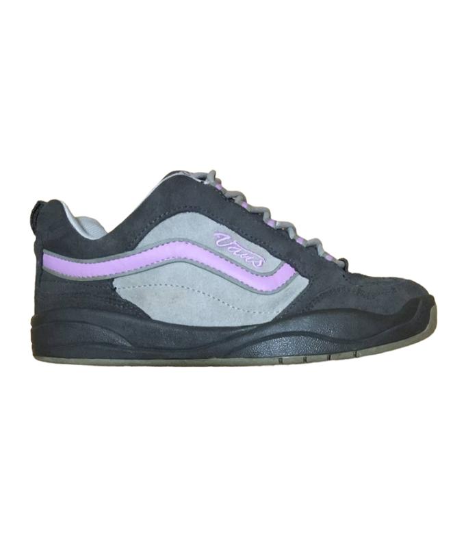 Винтажные женские кроссовки vans wesley серо-розового цвета с толстым ...
